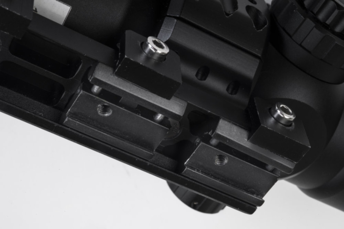 MTC SWAT 12x50 Prismatic - Short-eye relief scope. SCB2 reticle